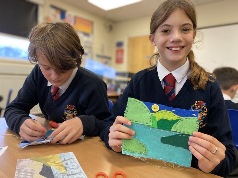 Year 7 Textiles Art - News - The Henry Box School